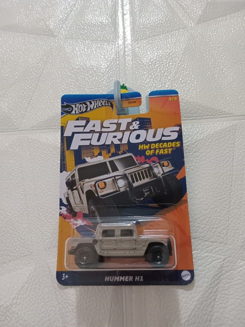 Mainan mobil hotwheels || f&f hw decades of fast : Hummer H1 ORI DAN MURAH, Toys & Collectibles ...