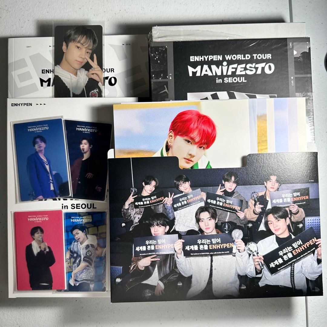 Manifesto in Seoul DVD with RPC, Hobbies & Toys, Memorabilia ...