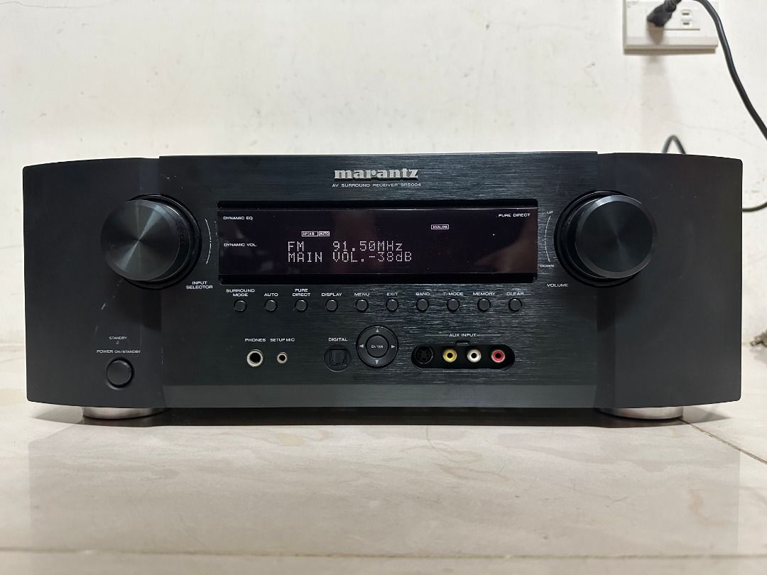 Marantz sr5004 7.1聲道 3D.藍光 收音環繞擴劇院大機 HDMI 有原廠遙控器/定位麥克風/全配~, 耳機及錄音音訊設備 ...