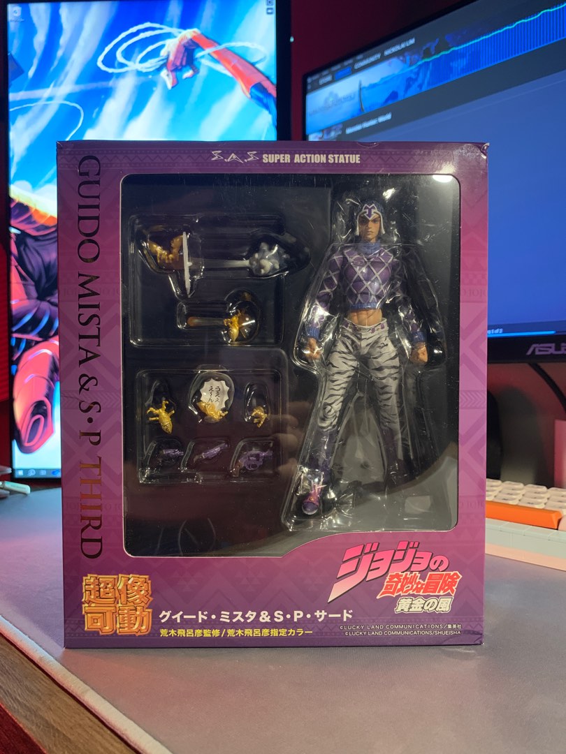 MEDICOS JJBA Guido Mista Poseable Figure, Hobbies & Toys, Memorabilia ...