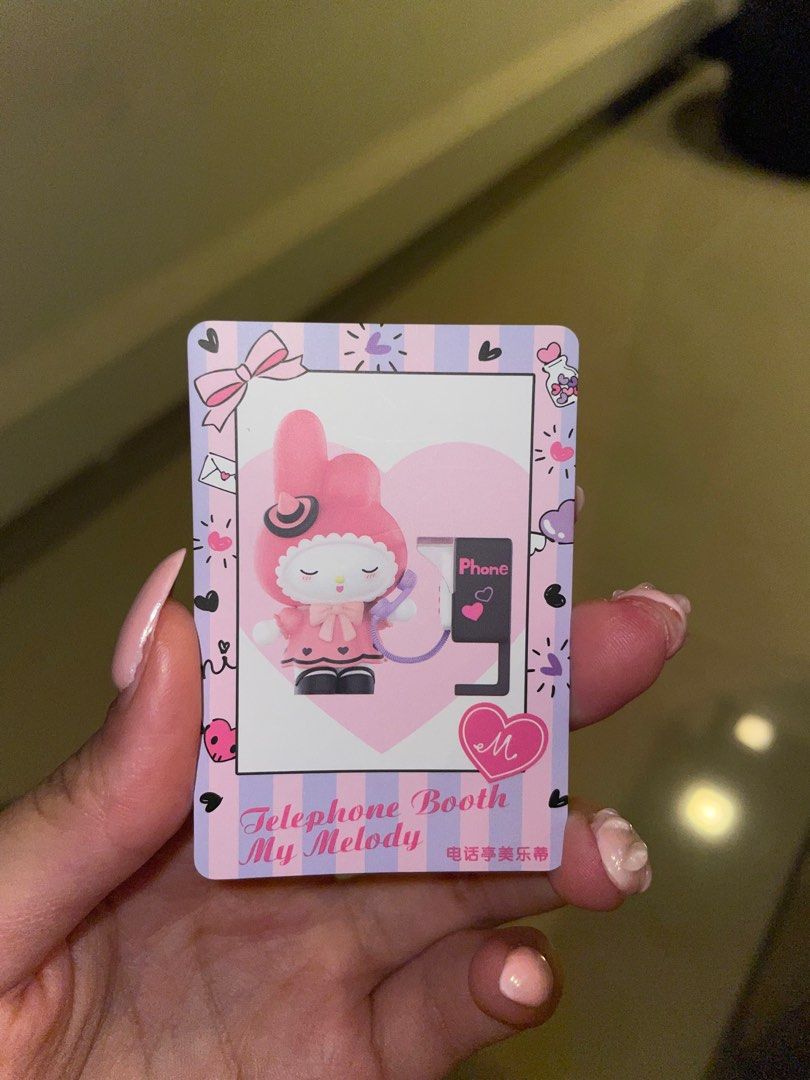 Melody Telephone Booth Popmart, Hobbies & Toys, Toys & Games on Carousell