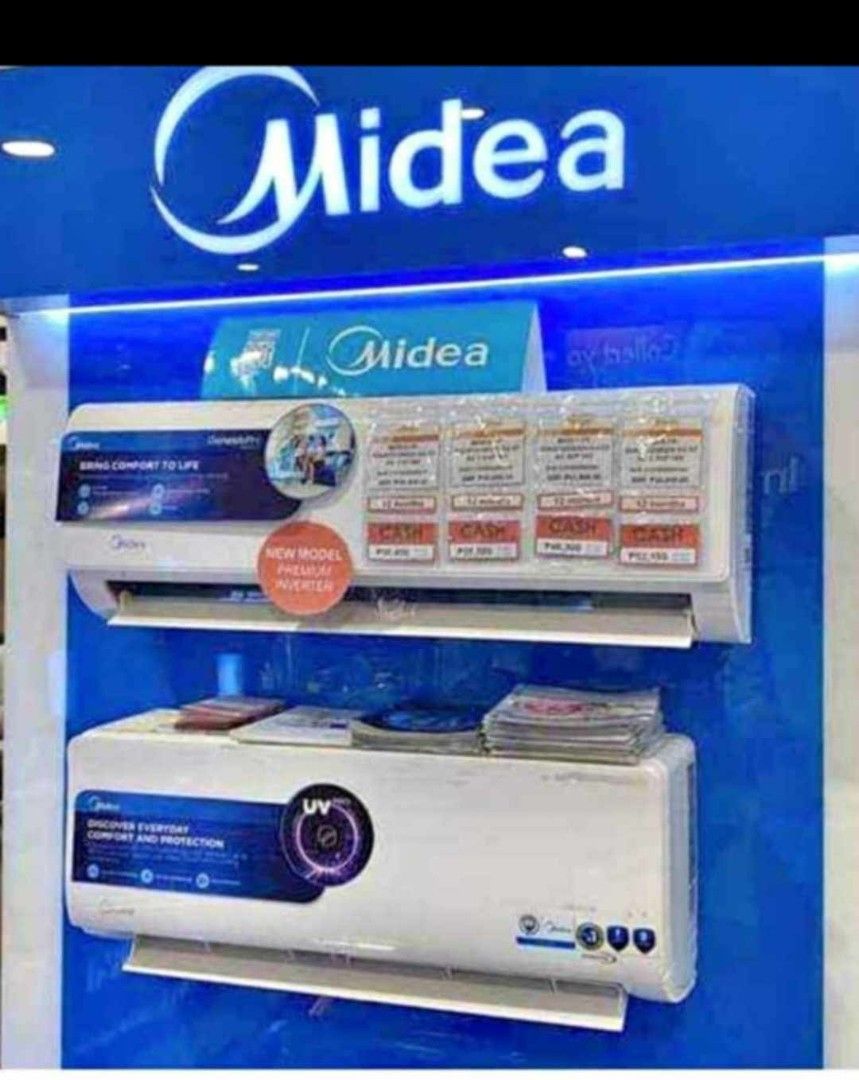 MIDEA SPLIT TYPE AIRCON INVERTER FREE INSTALLATION, TV & Home ... MIDEA SPLIT TYPE AIRCON INVERTER FREE INSTALLATION, TV & Home ...
