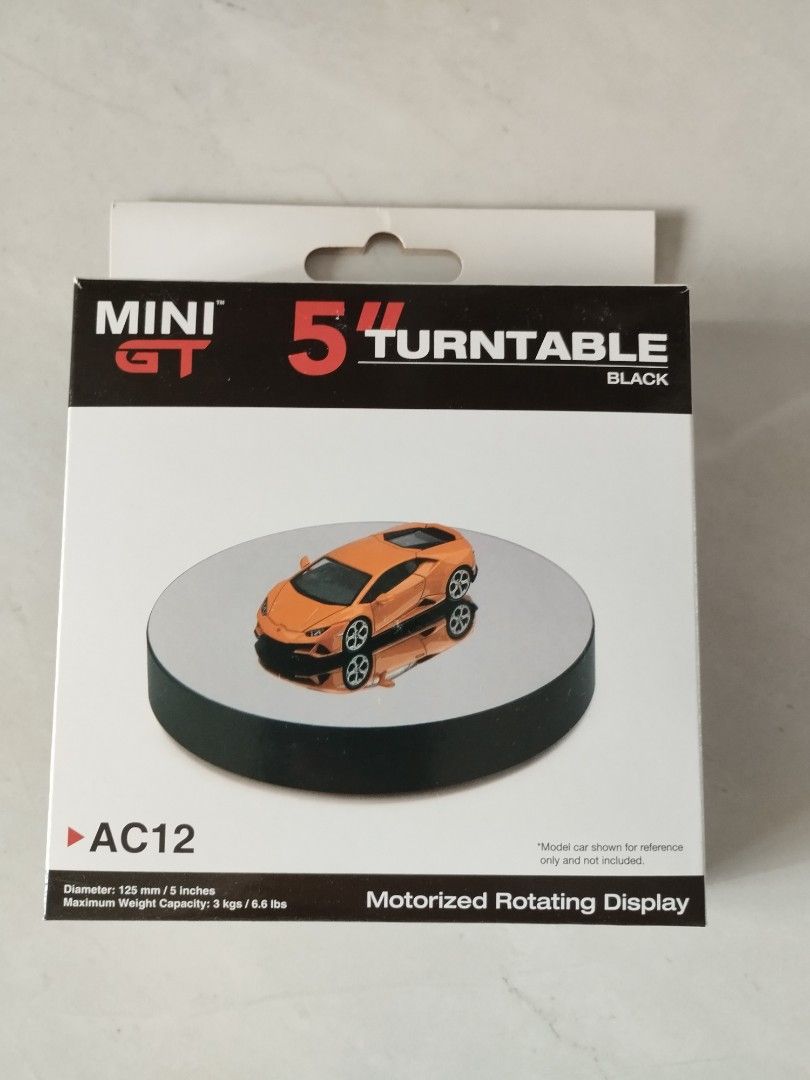Mini GT 5" Turntable, Hobbies & Toys, Memorabilia & Collectibles, Fan ...