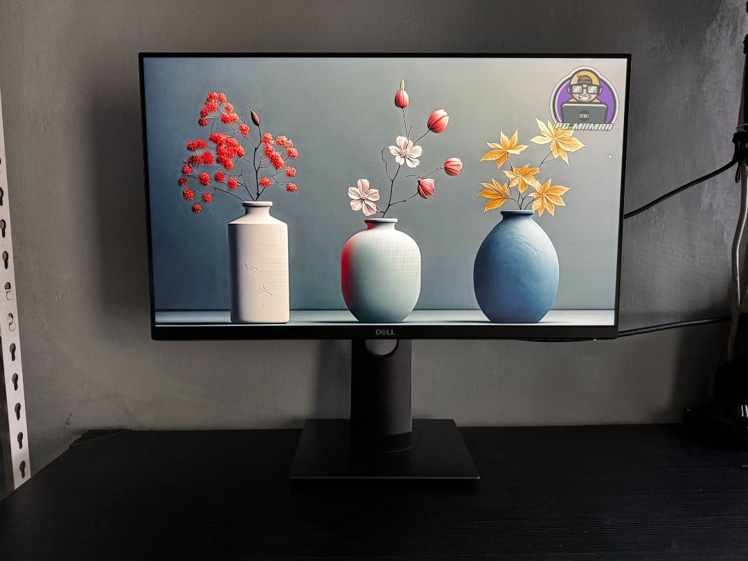 Monitor: Dell 24inches P2419H Frameless Monitor IPS Panel Rotatable ...