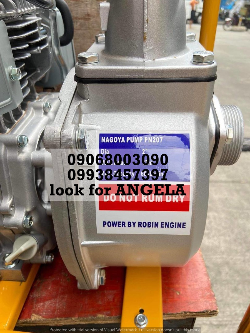 NAGOYA PUMP AND ROBIN MOTOR, Commercial & Industrial, Construction ...