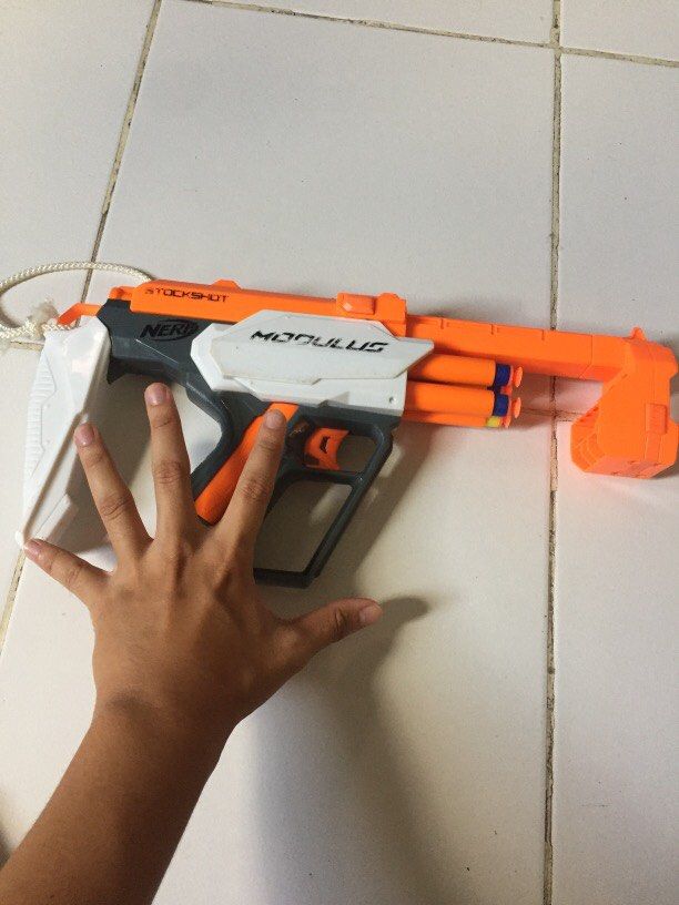 Nerf Stock Shot, Hobbies & Toys, Toys & Games on Carousell
