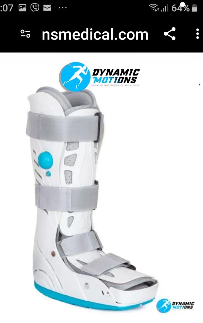 New Imported Dynamic Motion Cast Walker Boot (Medium Size High) For ...