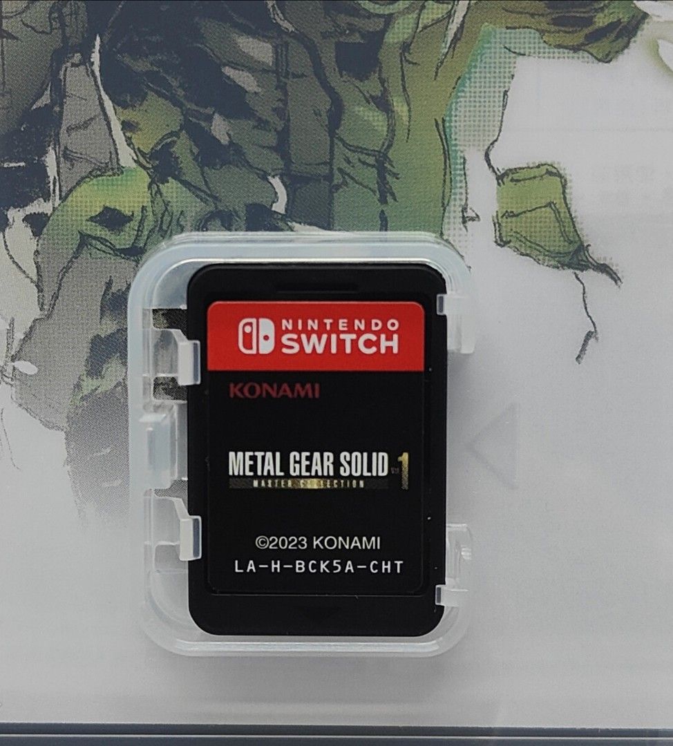 Versions on different releases of "Metal Gear Solid: Master Collection ...