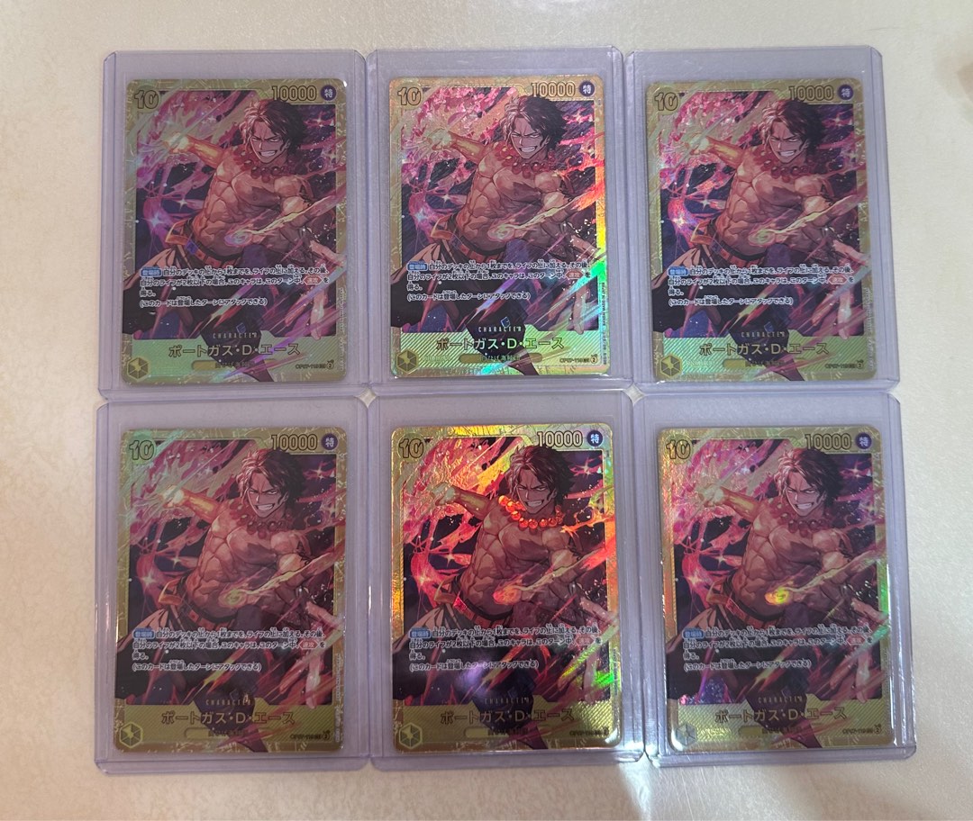 One Piece OP07 Ace SEC card, Hobbies & Toys, Toys & Games on Carousell