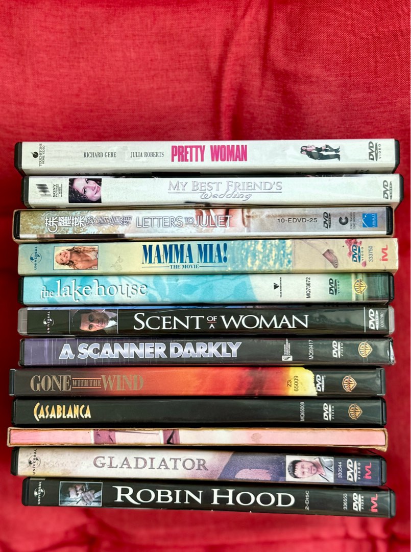 ORIGINAL DVD SET (2): 12 movies, Hobbies & Toys, Music & Media, CDs ...