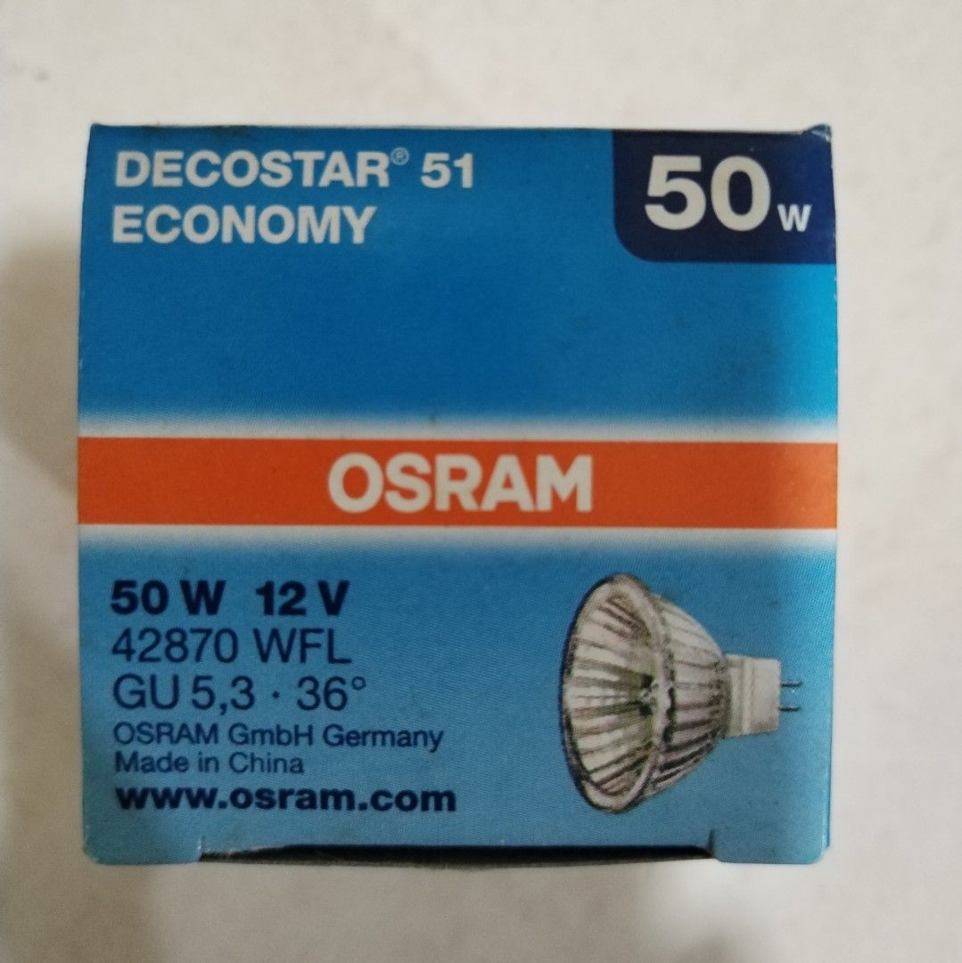 Osram Decostar 51 Lamp (5 pcs), Furniture & Home Living, Lighting ...