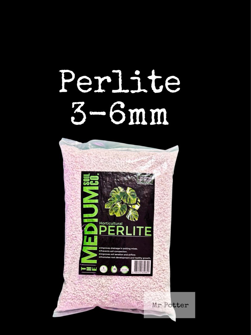 Perlite By The Medium Soil Co. For Soil Mix Aroid and Ornamental Plants ...