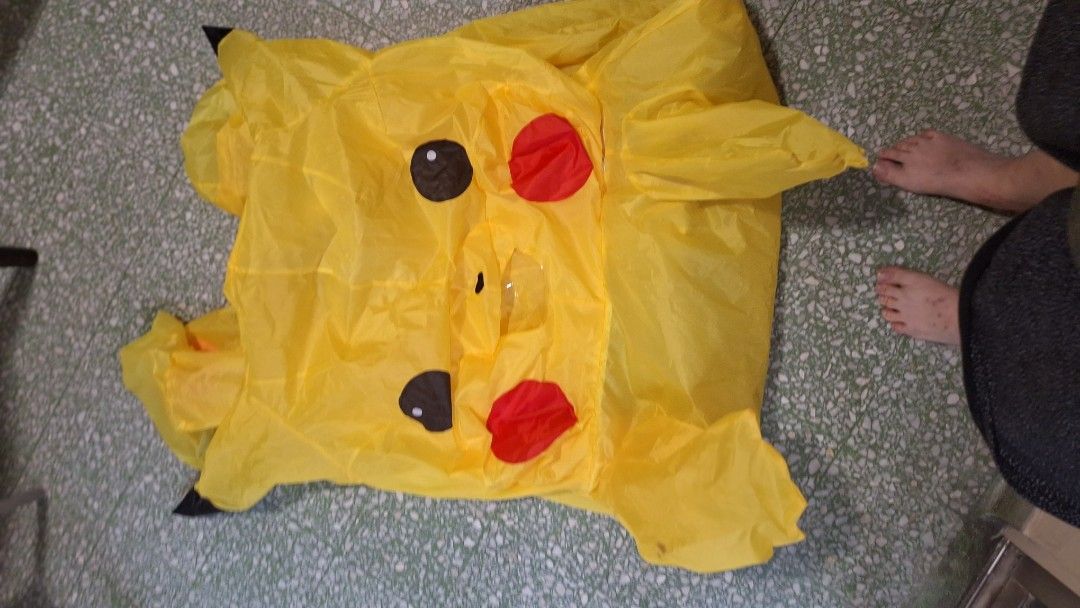 Pokemon Pikachu inflatable mascot cosplay, Hobbies & Toys, Stationery ...