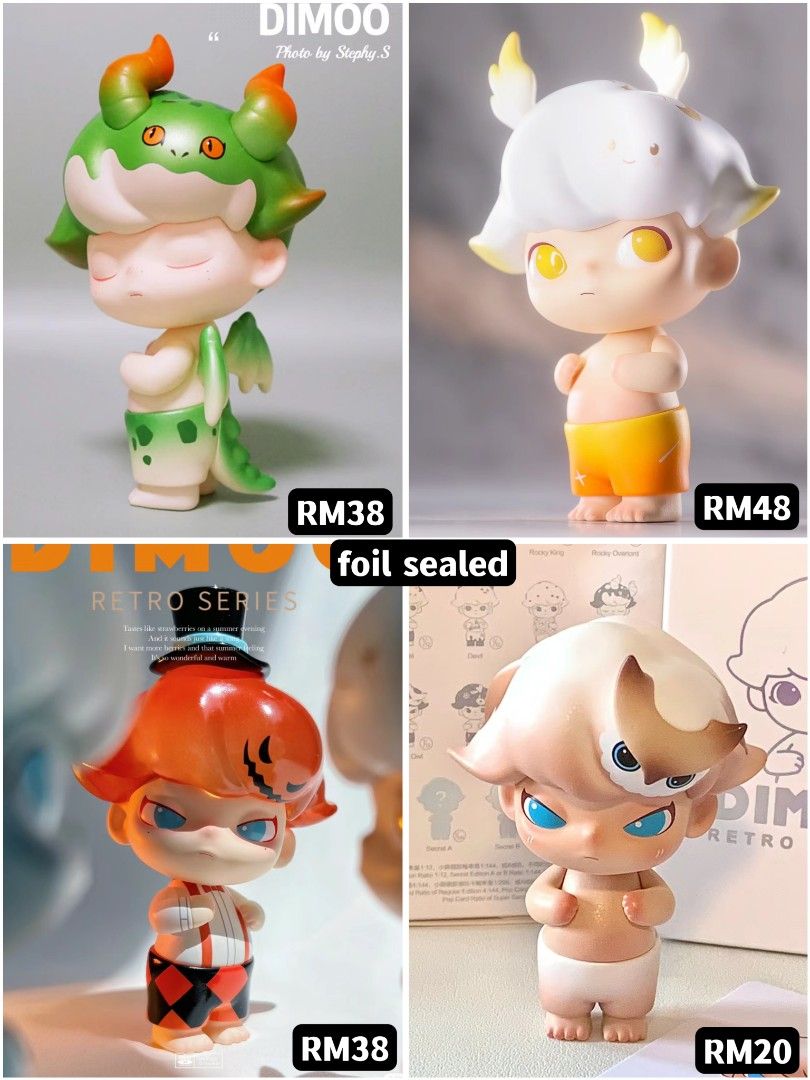 POP MART Dimoo Retro Series, Hobbies & Toys, Toys & Games on Carousell