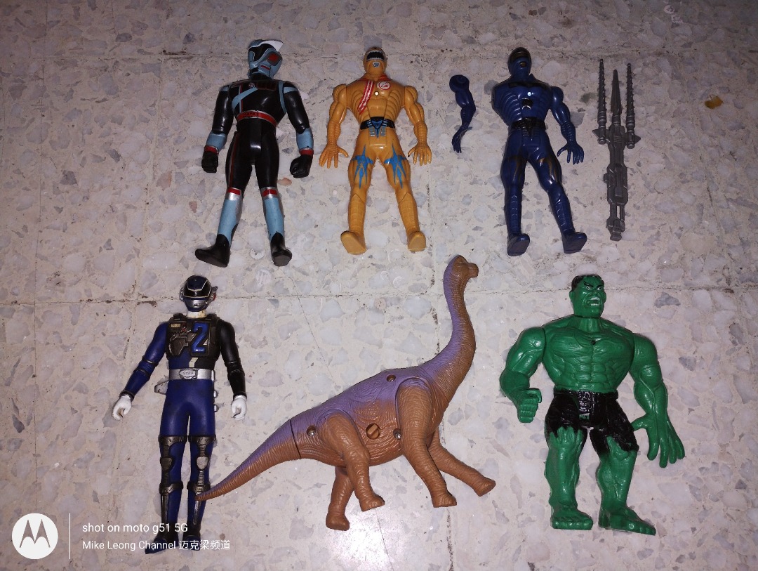 Power Rangers, Dinosaur, Hulk Toy (Untested), Hobbies & Toys, Toys ...