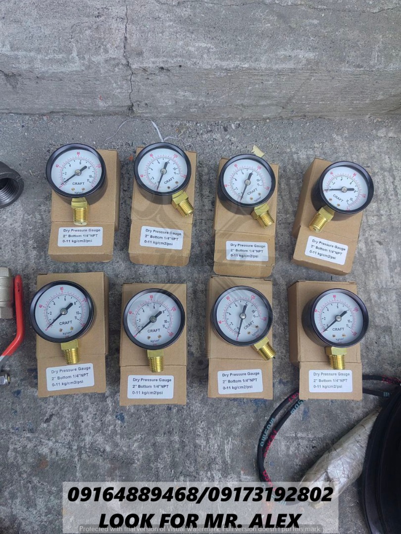 PRESSURE GAUGE, Commercial & Industrial, Construction & Building ...