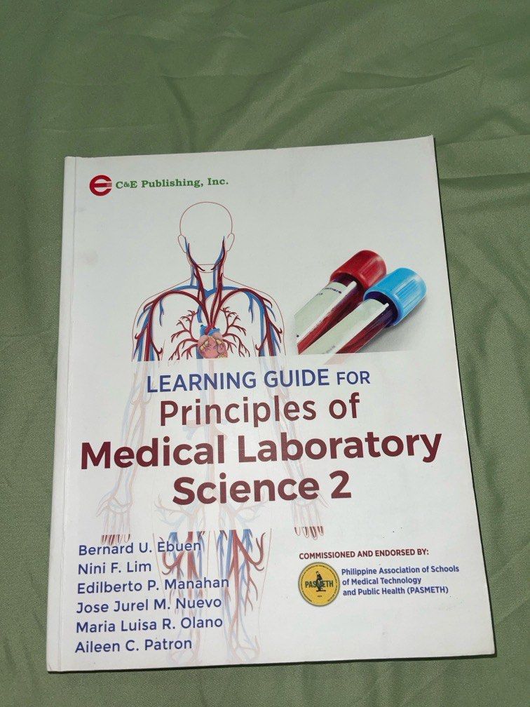 Principles of medical laboratory science 2, C&E publishing, MLSP2 book, Hobbies & Toys, Books ...