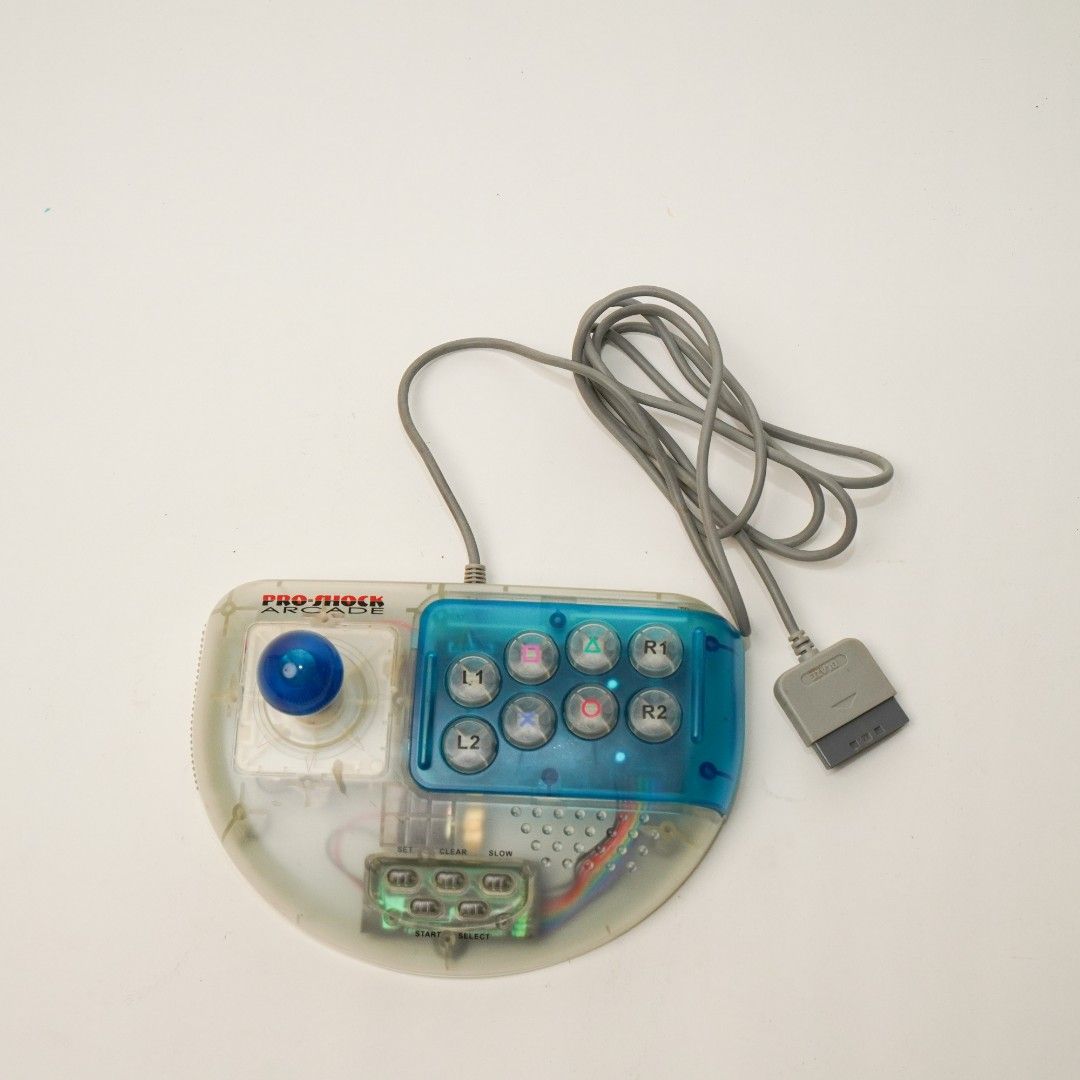 Pro Shock arcade controller Ps1 Ps2, Video Gaming, Video Game Consoles ...