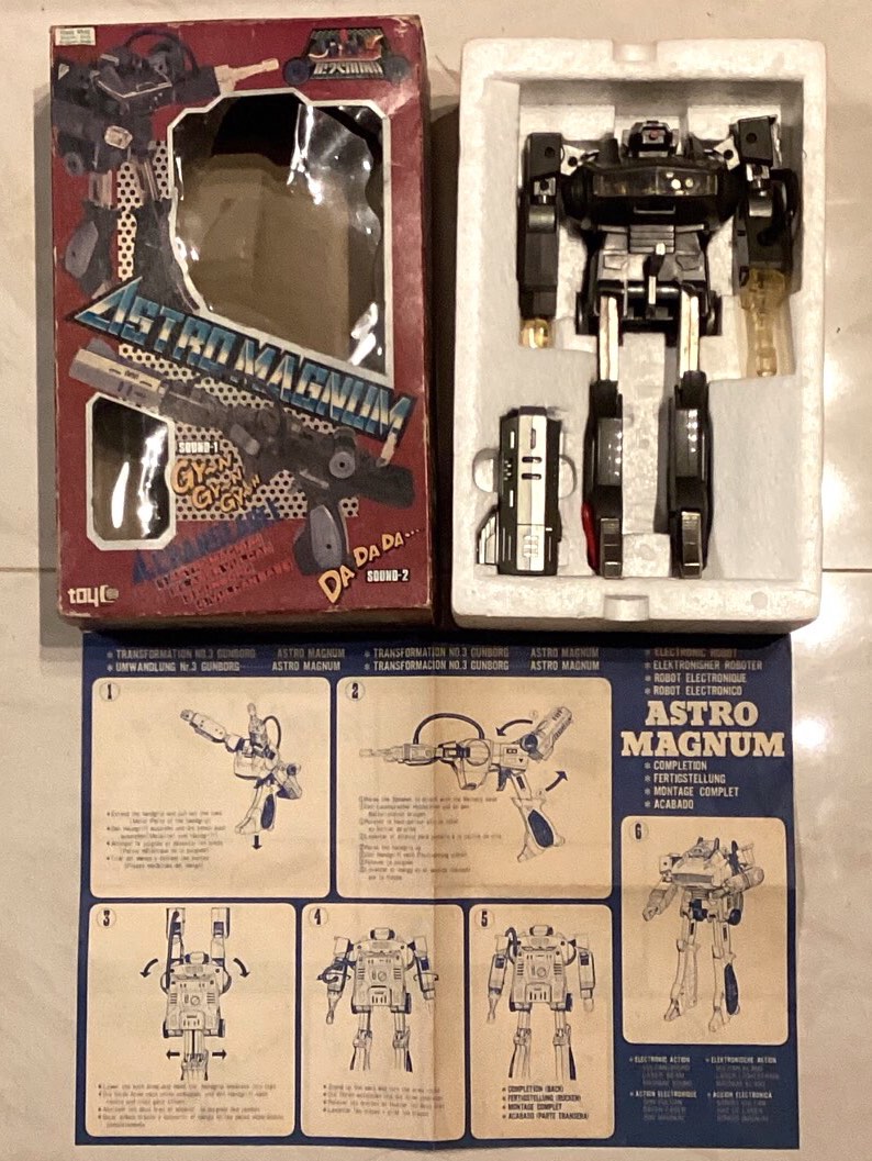 Sale! Rare 1983 Working Vintage Pre-Transformers Shockwave Toyco Astro ...