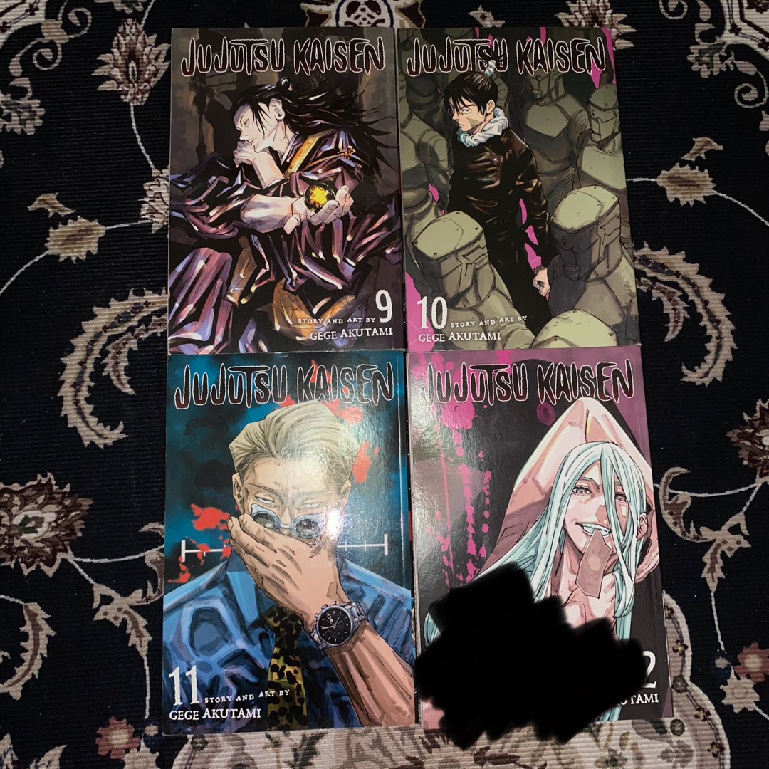 (READ DESC) Jujutsu Kaisen JJK - Volume 9, 10, 11, 12 (Original ...