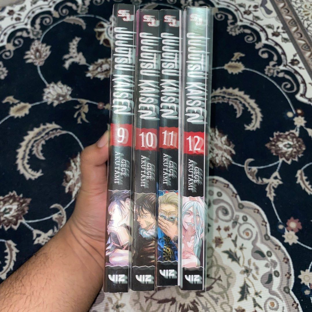 (READ DESC) Jujutsu Kaisen JJK - Volume 9, 10, 11, 12 (Original ...