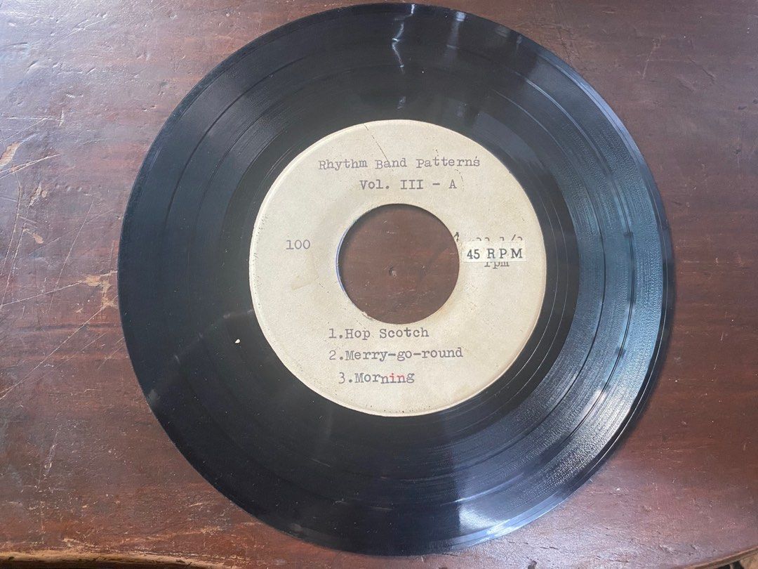 Rhythm Band Patterns - Hop Scotch / Seinf-Around vintage - OPM ...