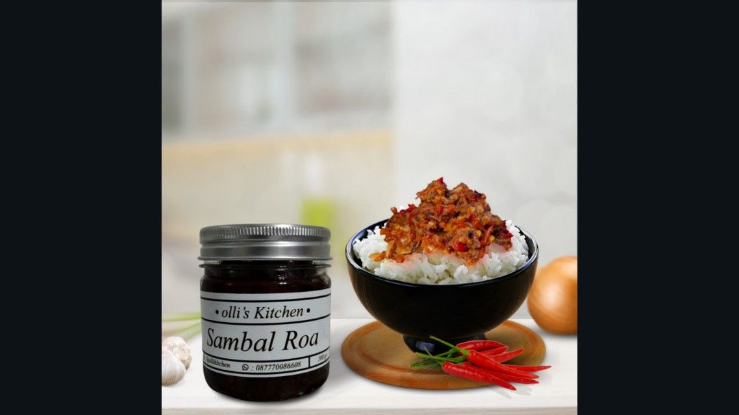 Sambal Roa & Cakalang Rabe Manado 300gram - Olli's Kitchen, Makanan ...