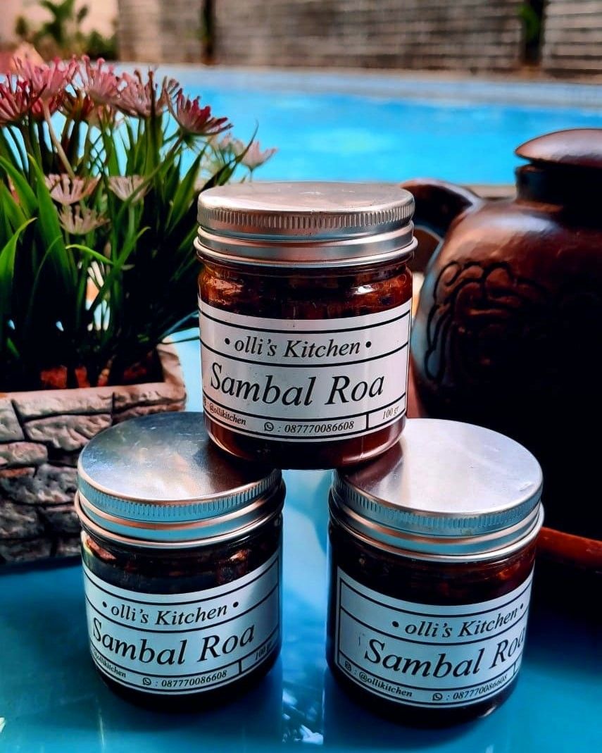 Sambal Roa & Cakalang Rabe Manado 300gram - Olli's Kitchen, Makanan ...