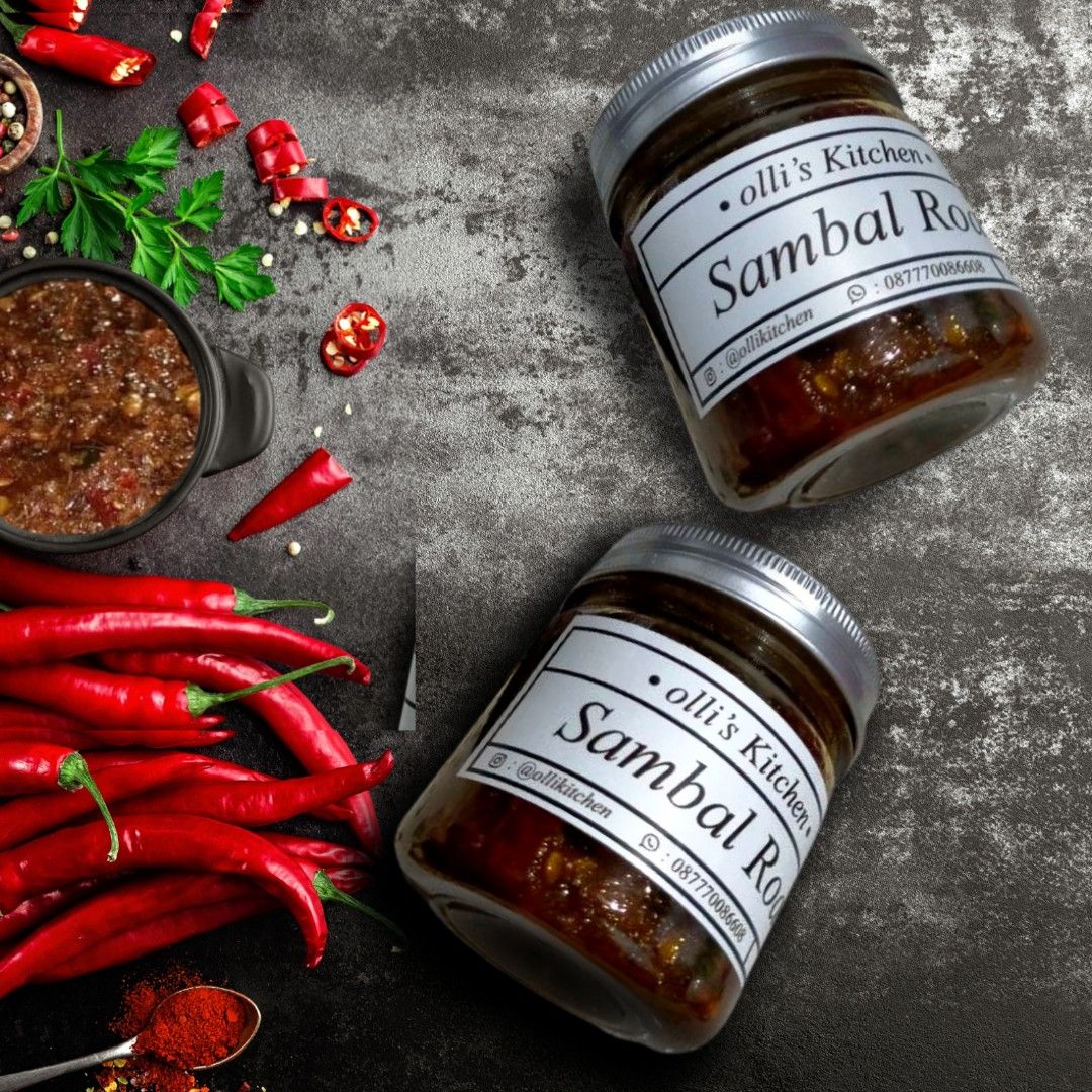 Sambal Roa & Cakalang Rabe Manado 300gram - Olli's Kitchen, Makanan ...