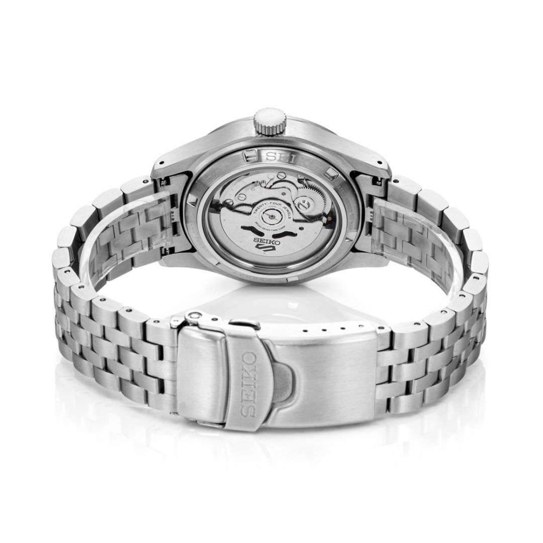 Seiko 5 SSK023 SSK023K1 Black Dial GMT Field Automatic Watch, Luxury ...