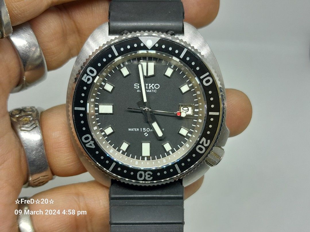 Seiko Captain Willard Mod Large Diver Automatic Japan Watch, Men's ...