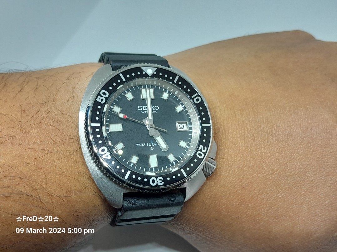 Seiko Captain Willard Mod Large Diver Automatic Japan Watch, Men's ...