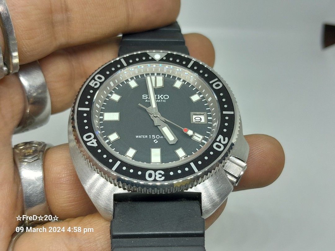 Seiko Captain Willard Mod Large Diver Automatic Japan Watch, Men's ...