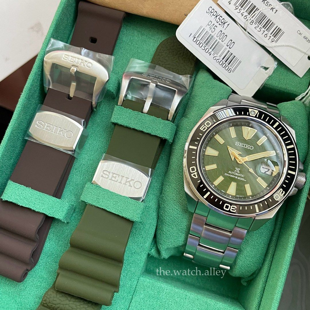 Seiko King Samurai - SRPK59K1 Banaue Rice Terraces - 4th PH LE, Men's ...