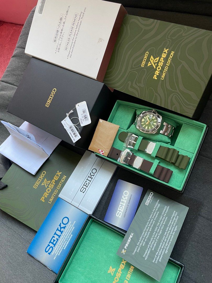 Seiko King Samurai - SRPK59K1 Banaue Rice Terraces - 4th PH LE, Men's ...