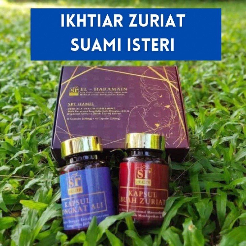 [SET HAMIL] ORIGINAL KAPSUL BUAH ZURIAT IKHTIAR HAMIL UNTUK SUAMI ISTERI - BUAH ZURIAT, Health ...