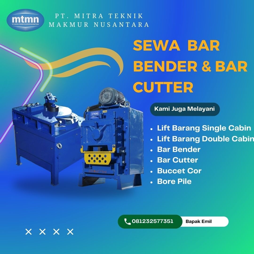 SEWA BAR BENDER BAR CUTTER TANAH LAUT | BAR BENDER | BAR BENDING | BAR ...