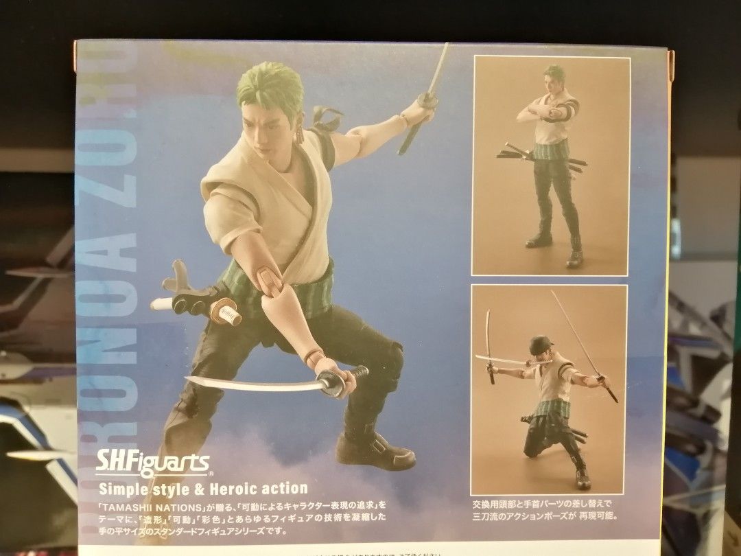S.H.Figuarts Roronoa Zoro ( A Netflix Series: One Piece), Hobbies ...