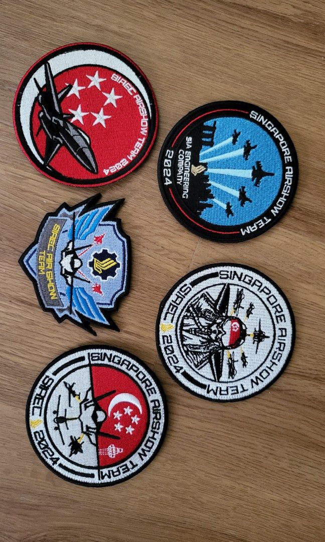Singapore Airshow 2024 RSAF and others patches, Hobbies & Toys ...