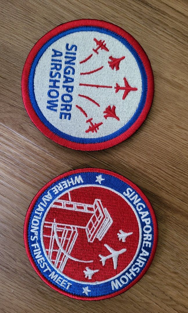 Singapore Airshow 2024 RSAF and others patches, Hobbies & Toys ...