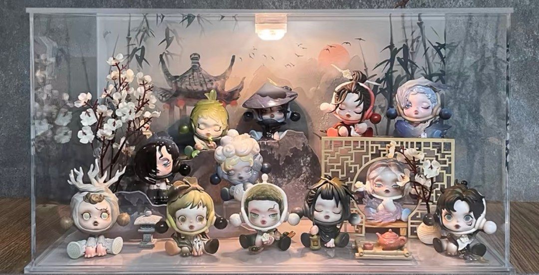 Skullpanda ink plum blossom full set with display case, Hobbies & Toys ...