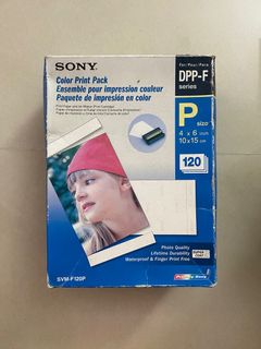 Color print paper Sony DPP-F 4*6inch, Photography, Photography ...