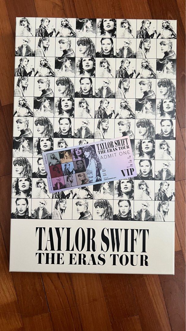 Taylor Swift The Eras Tour VIP Box (with 2024 version VIP ticket ...