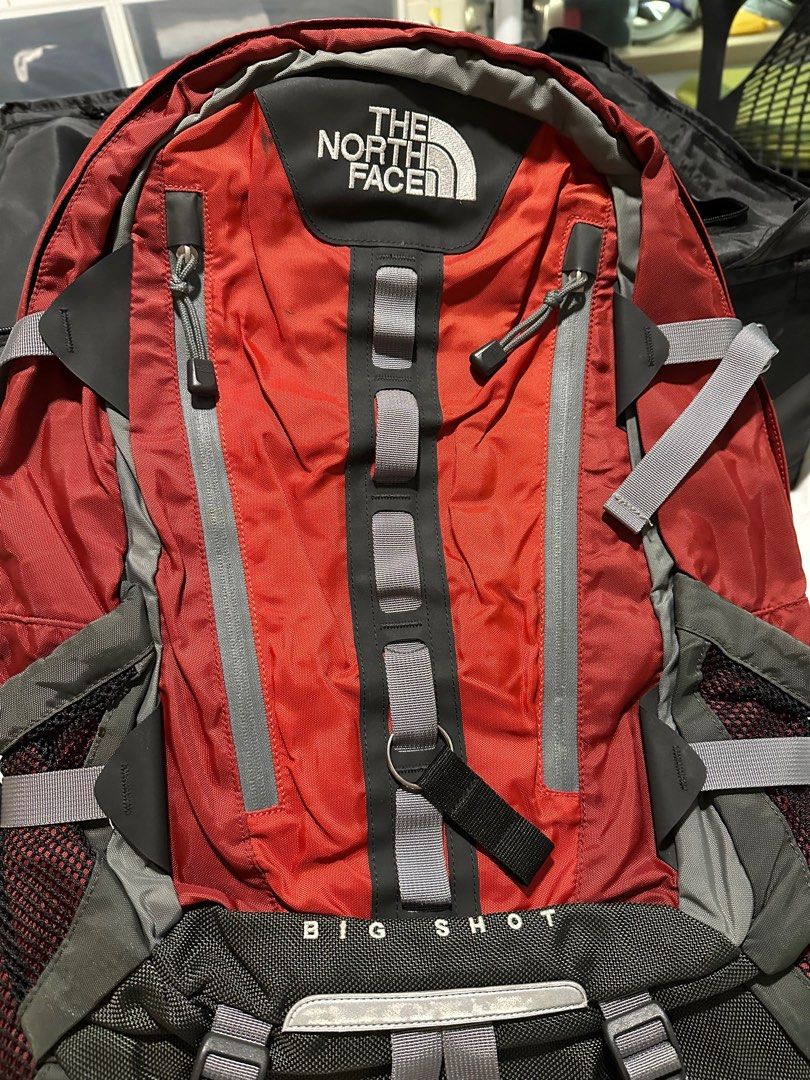 The North Face Big Shot Backpack in Red, Men's Fashion, Bags, Backpacks ...