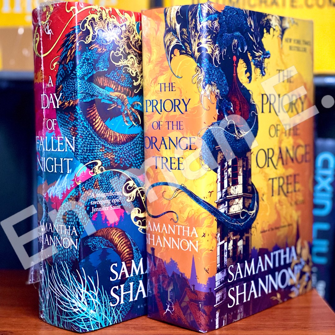 The Priory of the Orange Tree & A Day of Fallen Night by Samantha ...