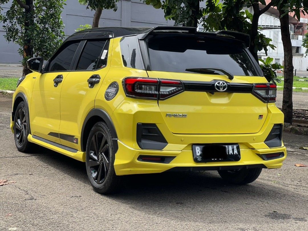 Toyota Raize GR Sport AT Kuning 2022, Mobil & Motor, Mobil untuk Dijual ...