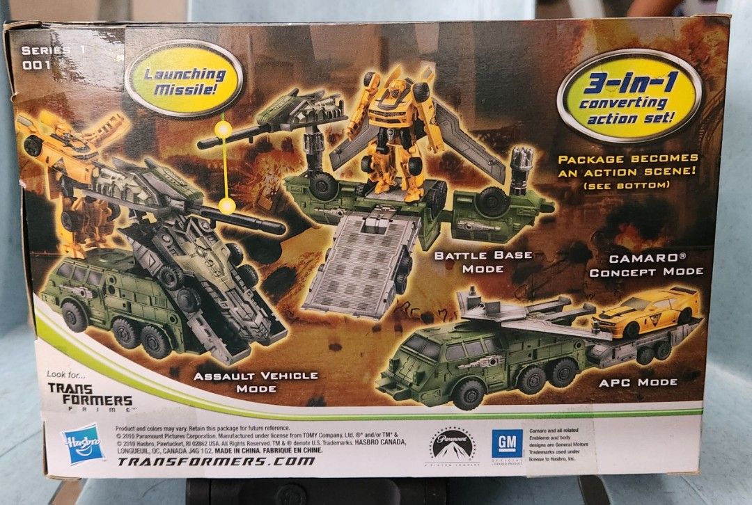 Transformers Dark of the Moon Bumblebee Mobile Battle Bunker, Hobbies ...