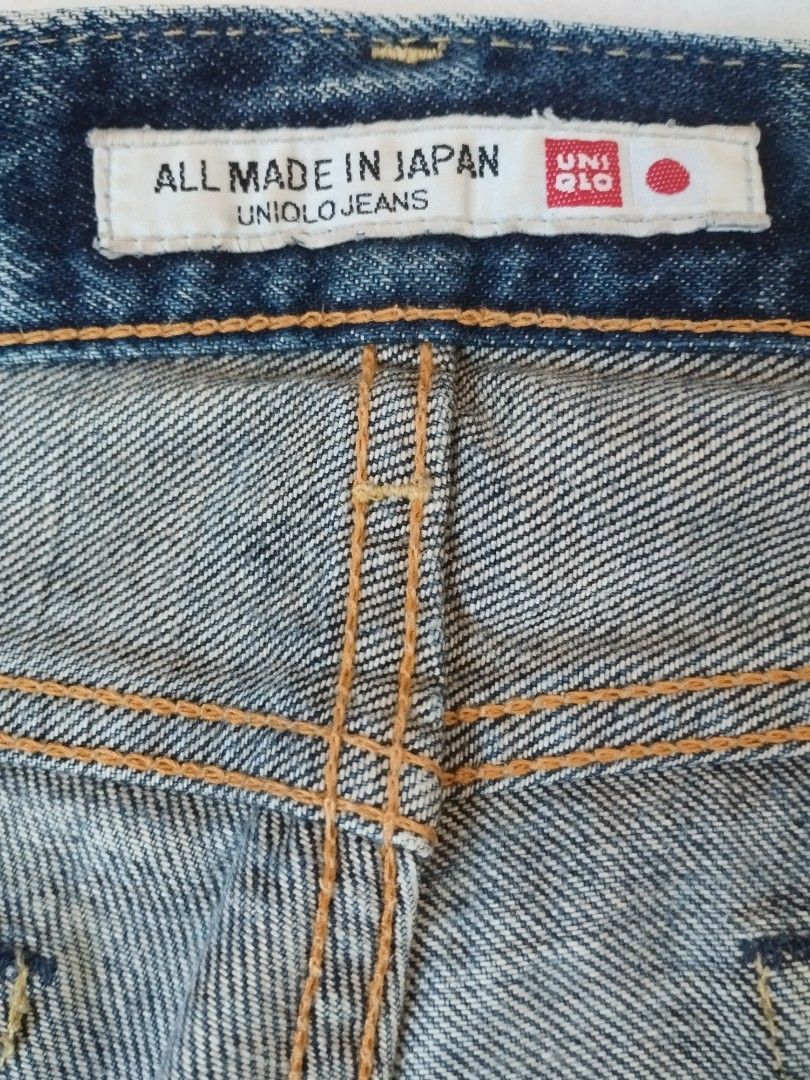 Uniqlo All Made In Japan, Men's Fashion, Bottoms, Jeans on Carousell