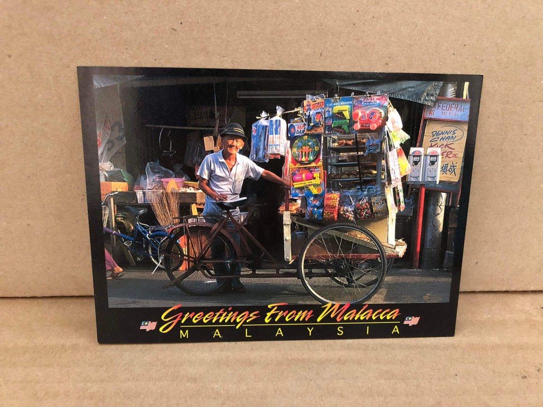 Vintage Heritage Postcard Melaka Street Vintage Photo Collection ...