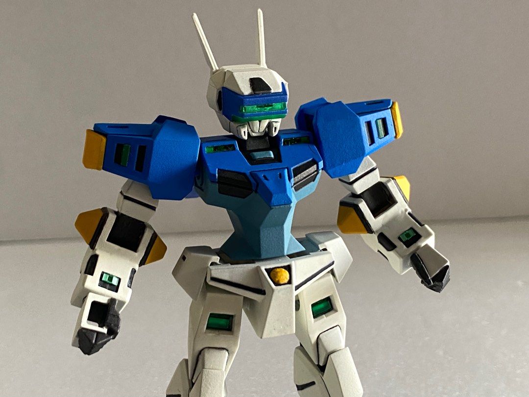 Wave 1/144 Sega Virtual-On game Temjin model kit (Assembled and painted ...